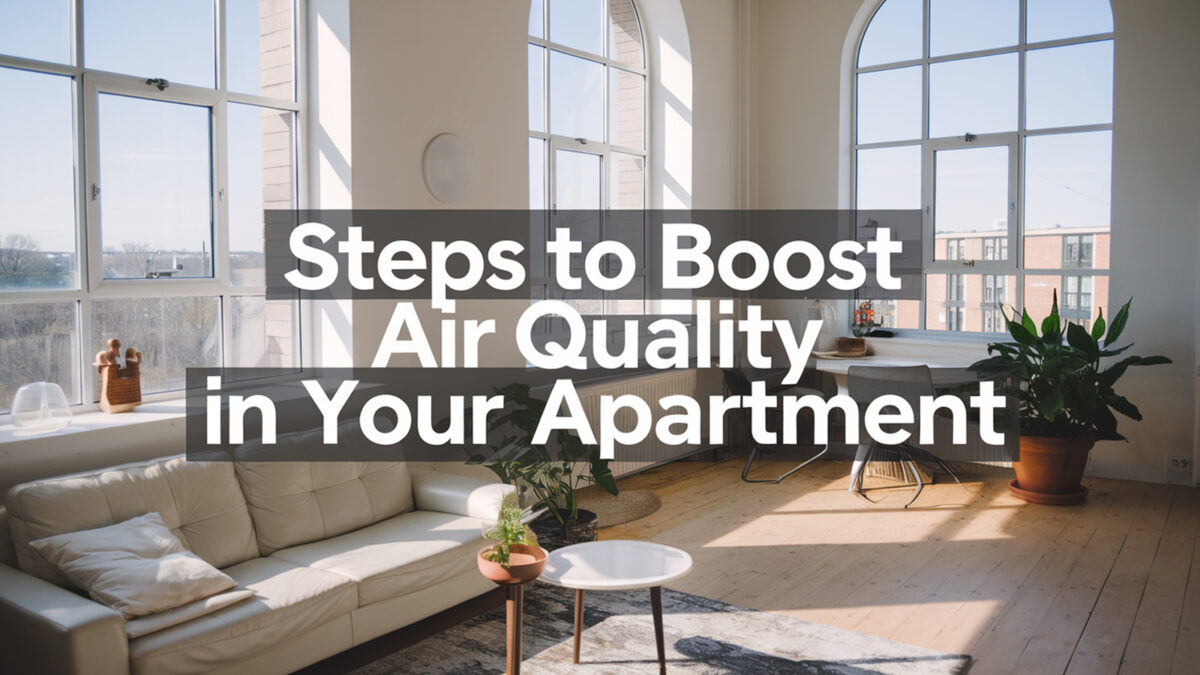 Simple Steps to Boost Air Quality in Your Apartment - Air Quality Testing